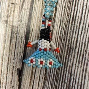 Other | Native American Indian Thunderbird Seed Bead Necklace | Poshmark